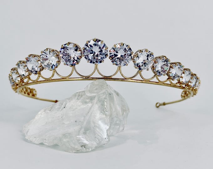 Tiara, Floral Danish Royal Ruby Parure Tiara Replica – Queen Mary of ...