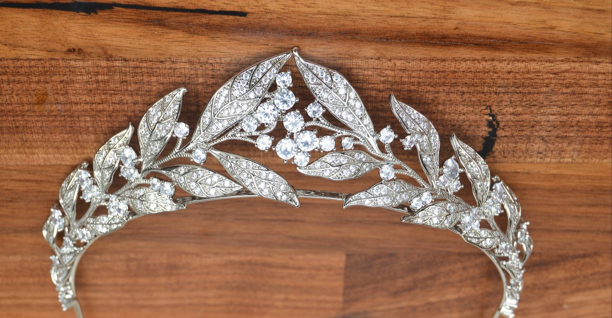 Brabant Laurel Wreath Bridal Tiara – Royal Replica Wedding Crown ...