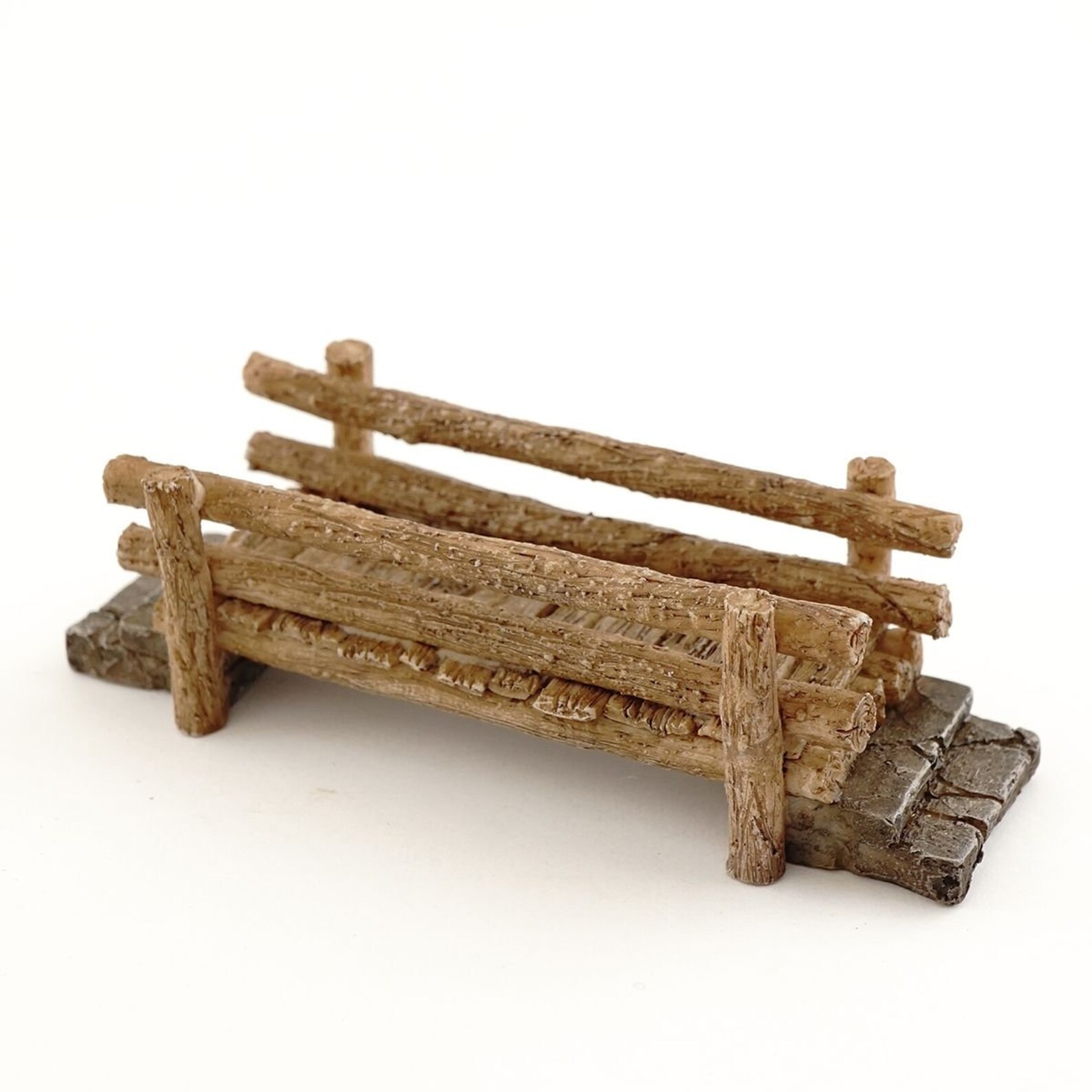 Fairy Garden Wooden Bridge Gnome Miniature Collectible - Etsy
