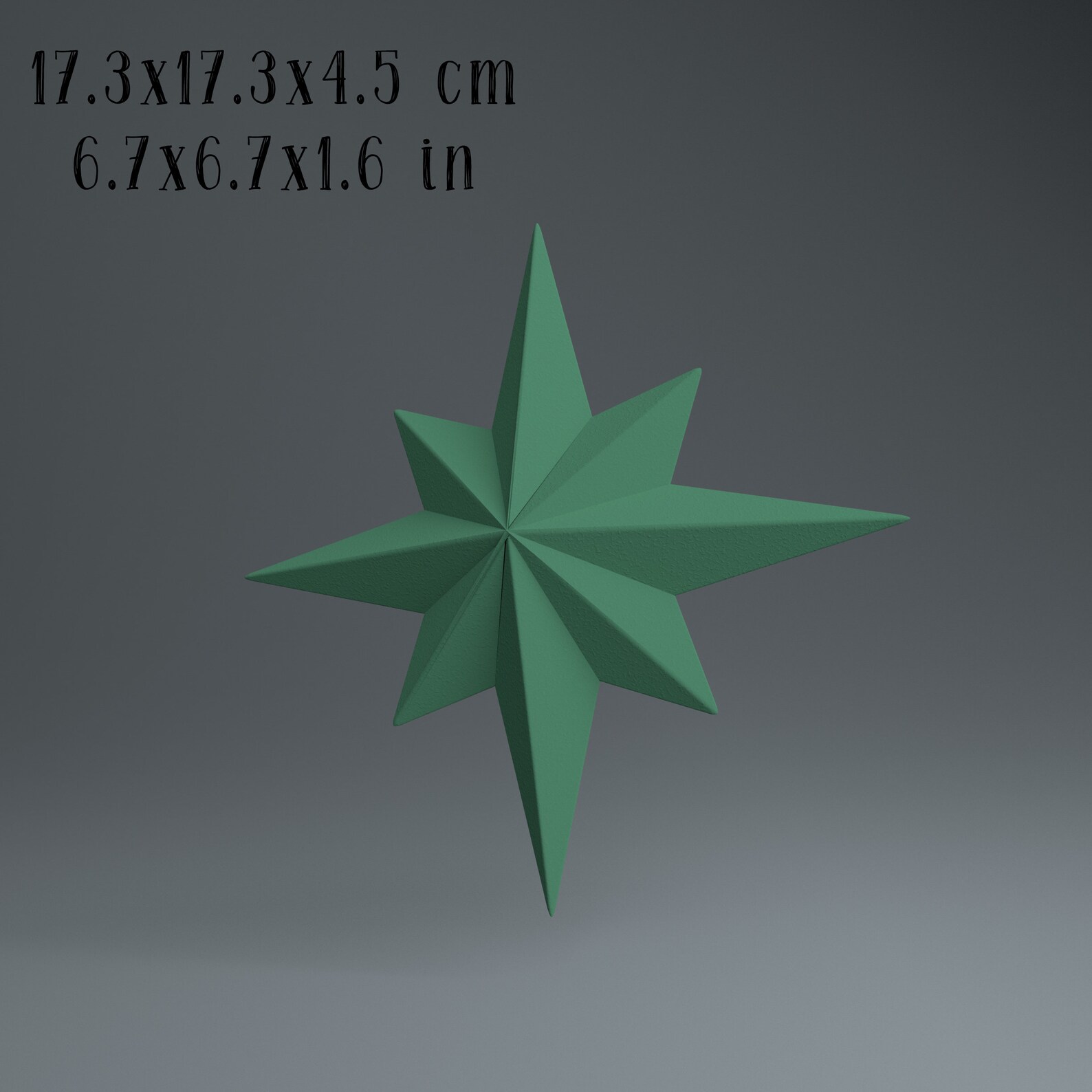 3D Papercraft Low Poly Star Pack for Party or New Year Eve | Etsy