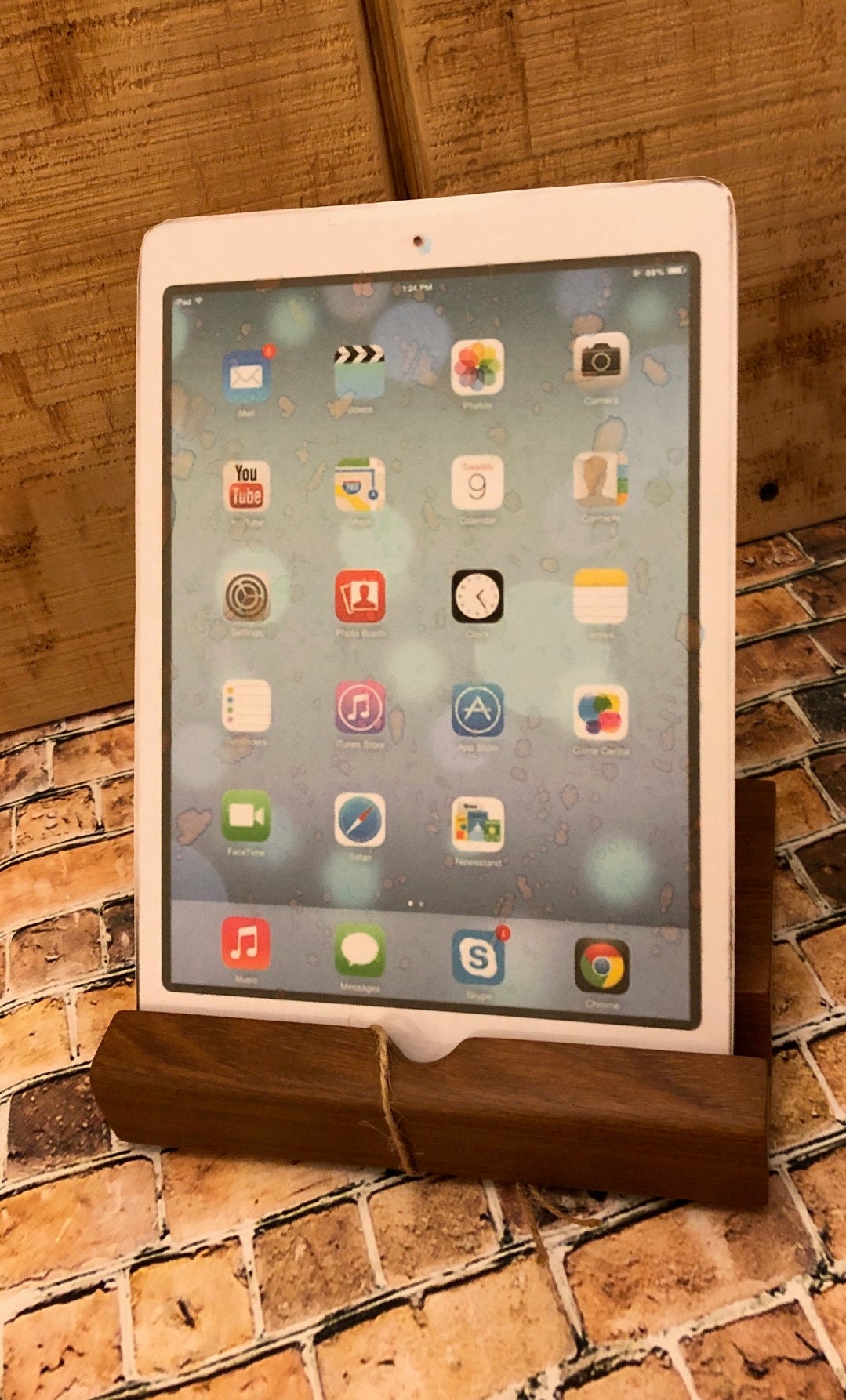 Hand Crafted Wood Tablet Stand/holder - Etsy