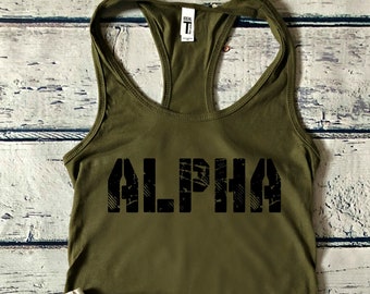 Alpha T Shirt | Etsy