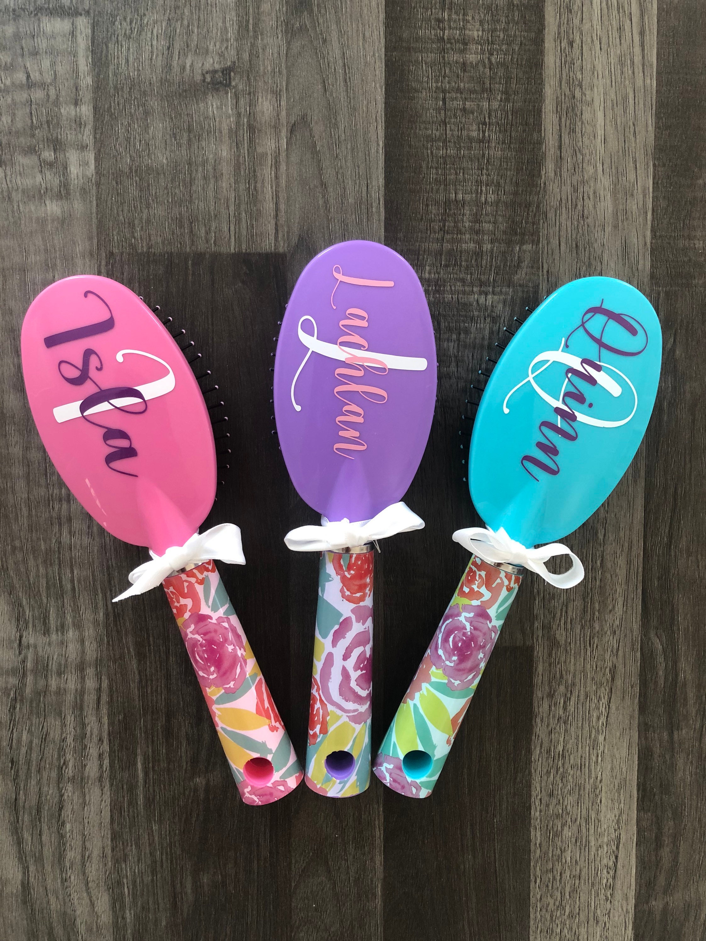 Personalized Hair Brush Girls Hair Brush Custom Hair - Etsy