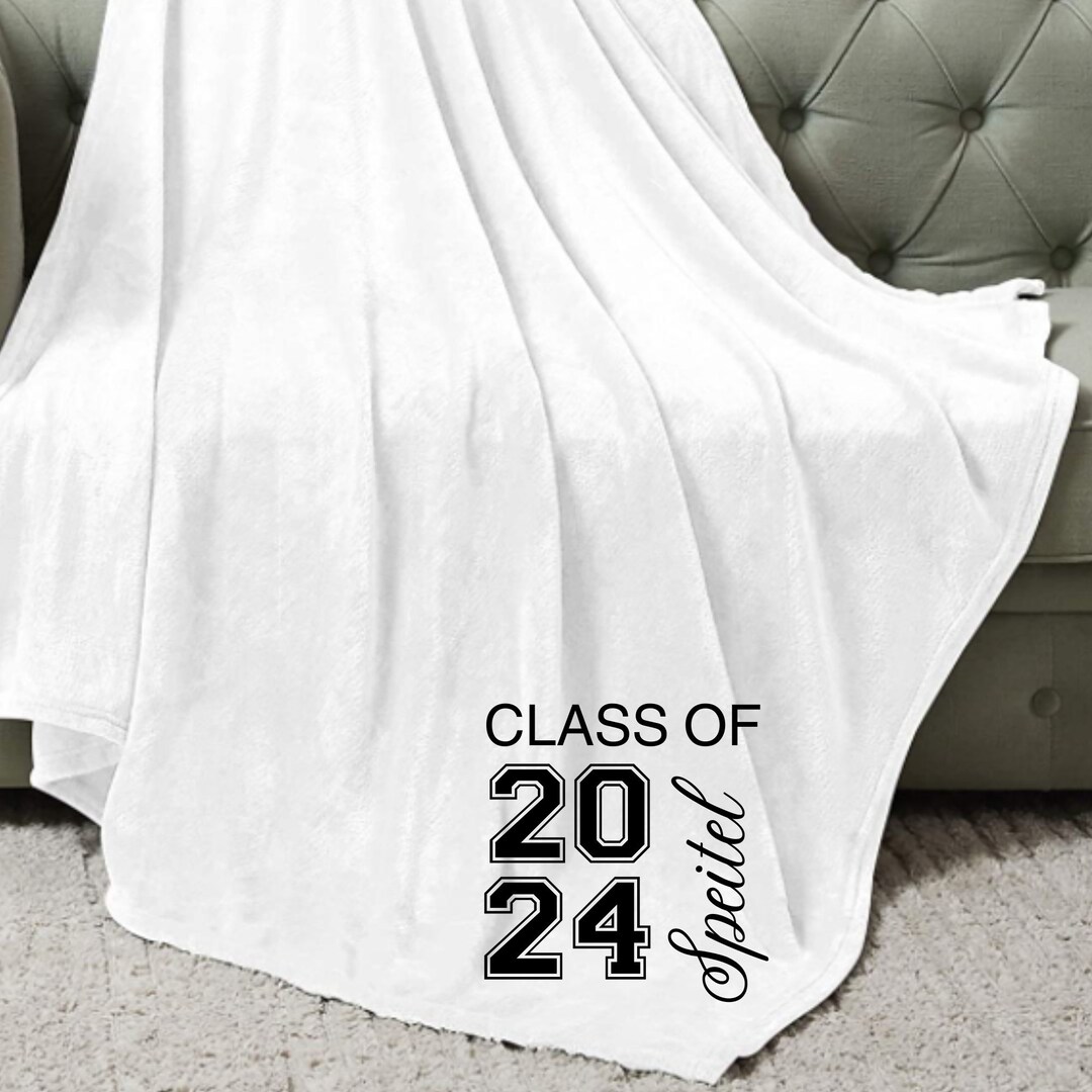 Personalized Graduation Blanket Graduation Gift Graduation Blanket ...