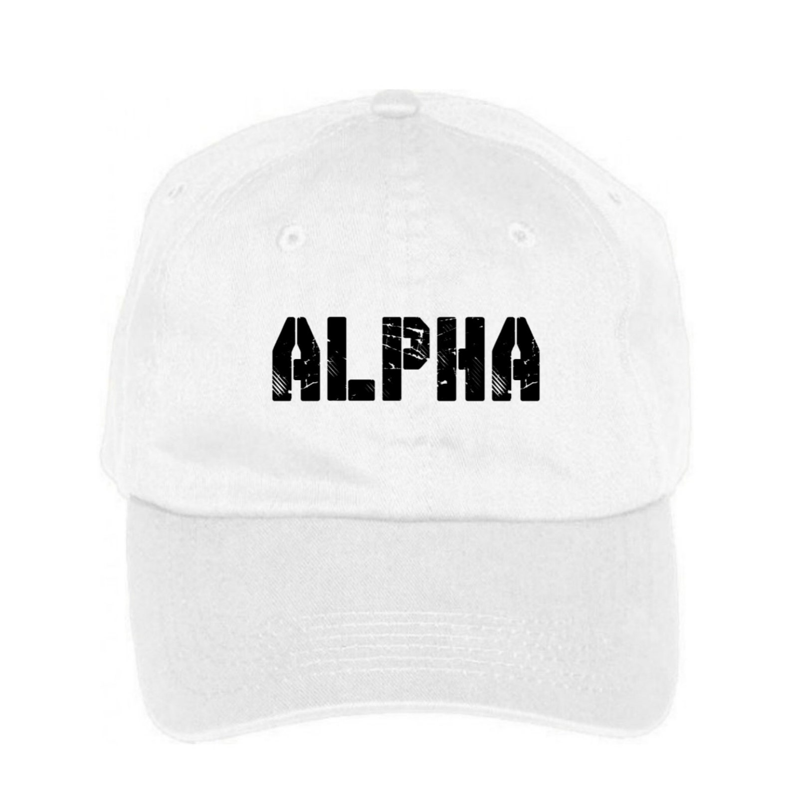 ALPHA Baseball Hat ALPHA Hat ALPHA Baseball Cap | Etsy