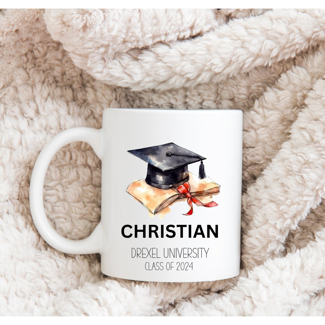 Custom Graduation Mug ** Personalized Graduation Mug ** Custom Grad Mug ...