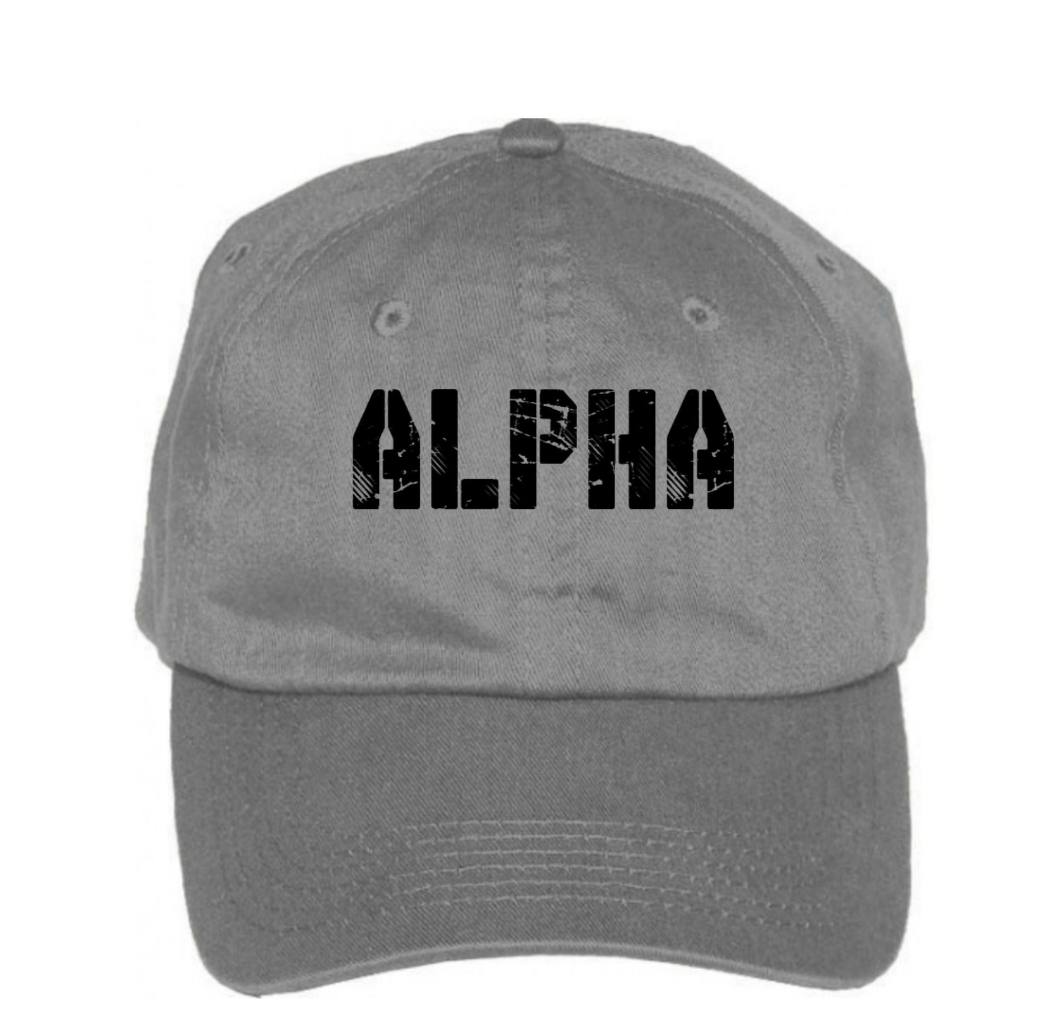 ALPHA Baseball Hat ALPHA Hat ALPHA Baseball Cap | Etsy