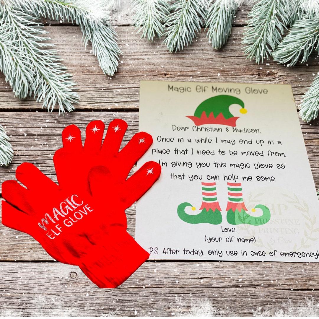 Elf Magic Moving Glove ** Elf Moving Glove ** Magic Hand Cover for Elf ...