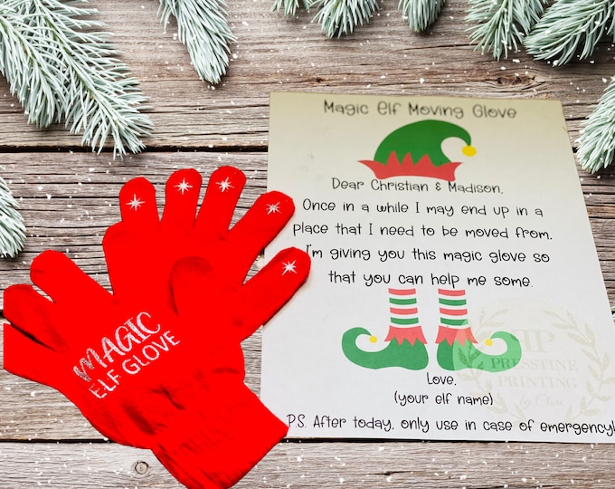 Elf Magic Moving Glove ** Elf Moving Glove ** Magic Hand Cover for Elf ...