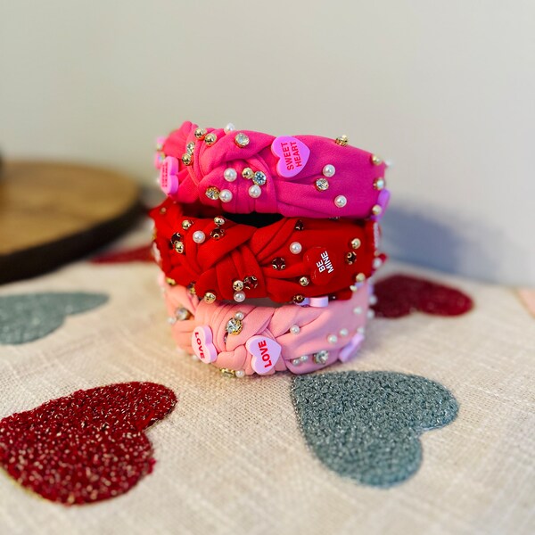 Valentine's Headband - Etsy
