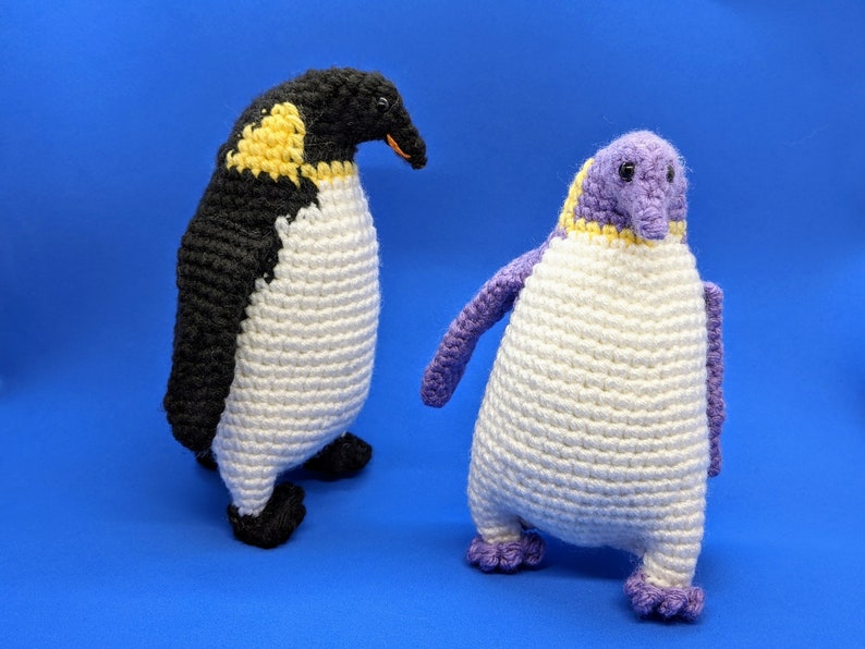 PATTERN Emperor Penguin Crochet Pattern PDF Download Amigurumi (english ...