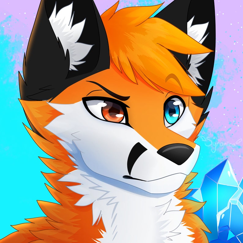 Fursona Profile Pic Commission | Etsy