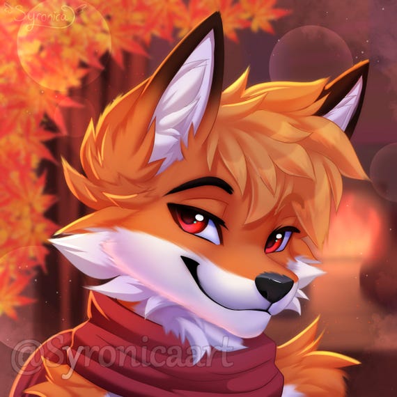 Clean Fursona Art ShunShirai Twitch
