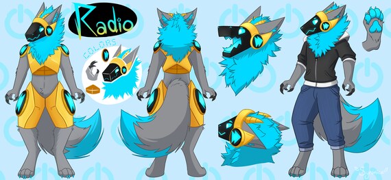 Hoja De Referencia De Jamie Fursona This Is The Kit