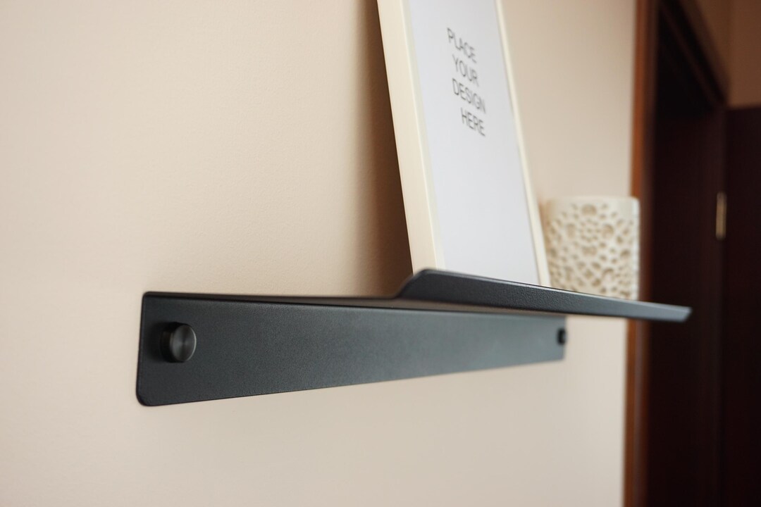 Up to 200 Cm Floating Wall Shelf, Decorative Minimal Display Shelf ...