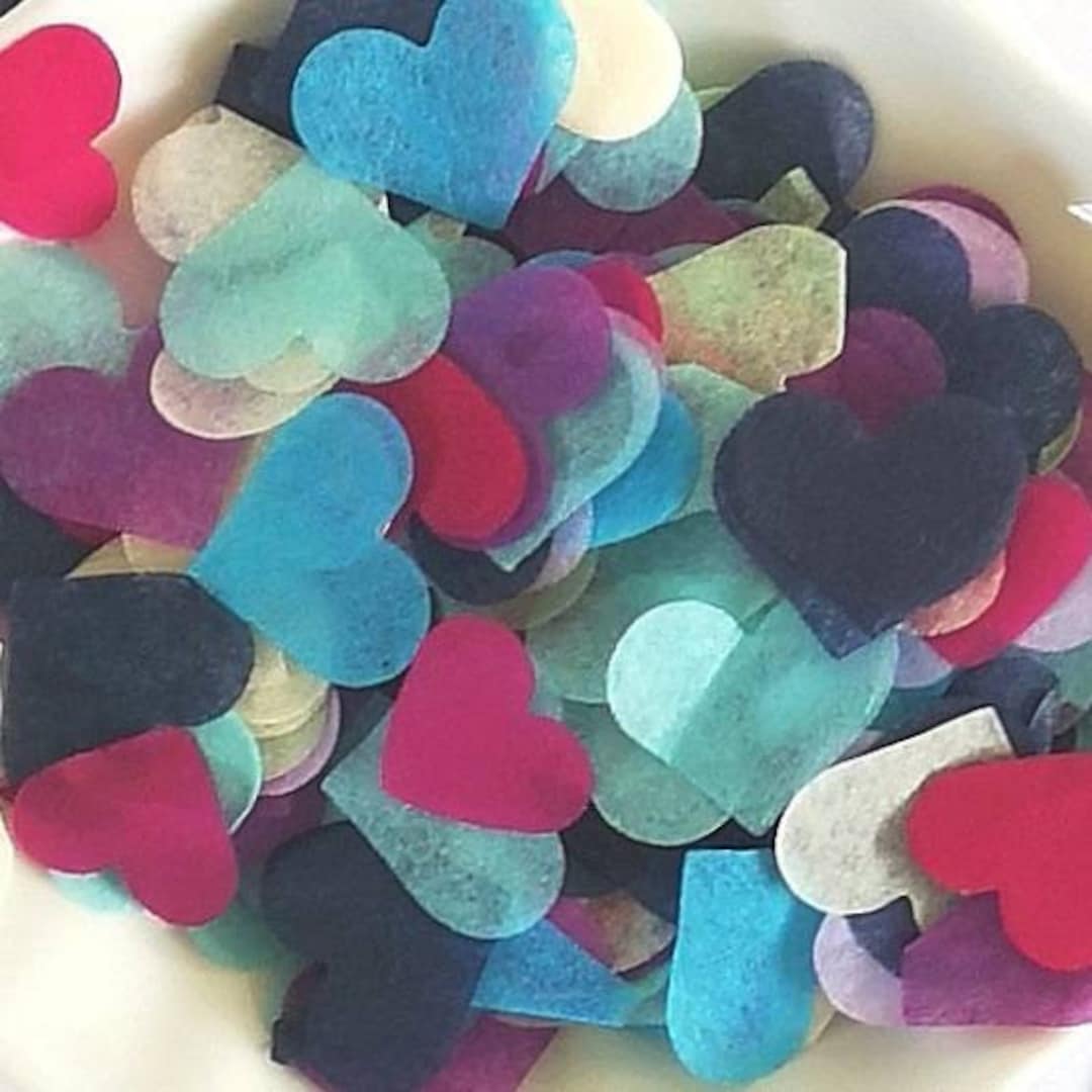 Wedding Confetti. Biodegradable Tissue Paper Confetti Multi - Etsy