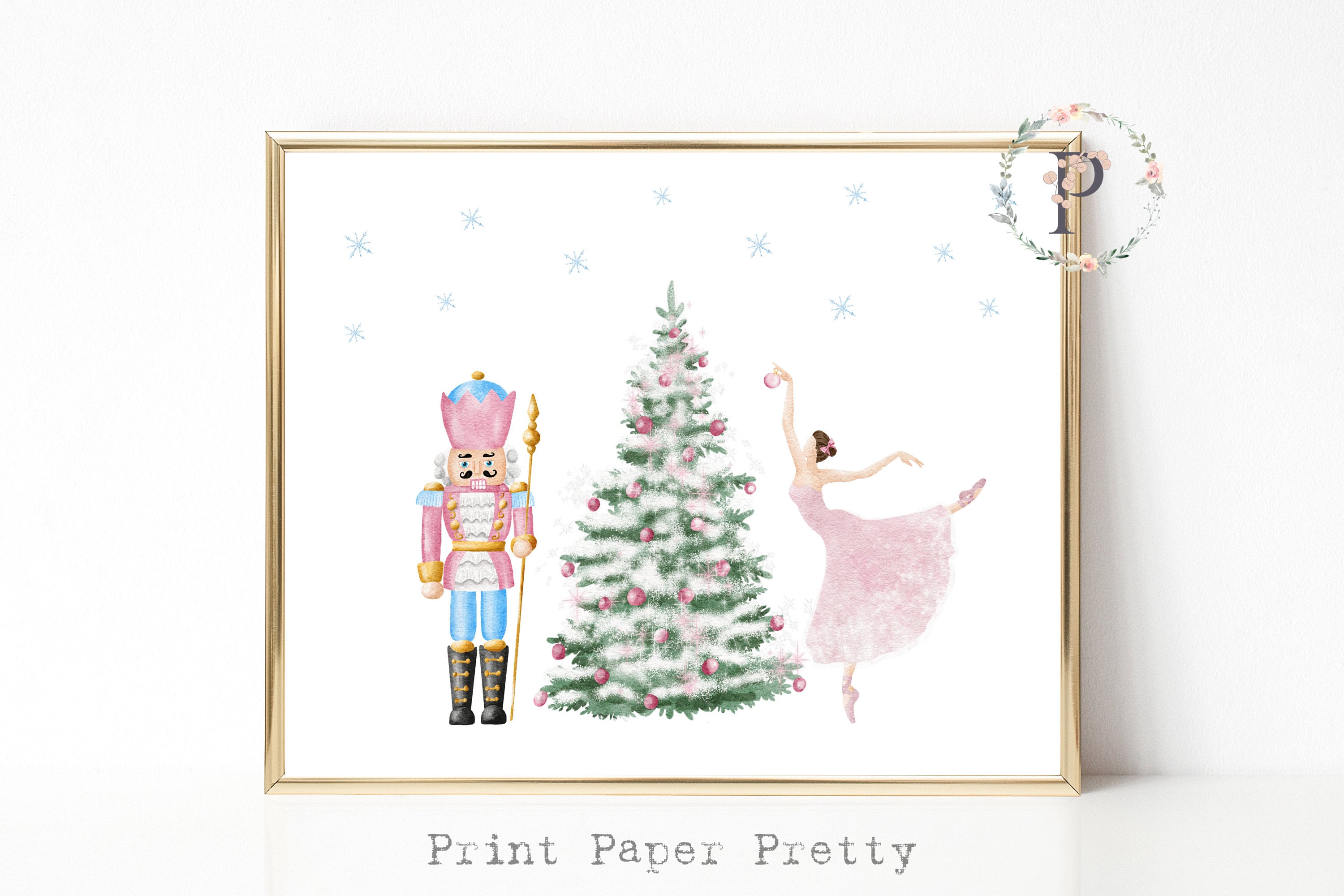 Printable 8X10 Pink Nutcracker Instant Digital Download Perfect for ...
