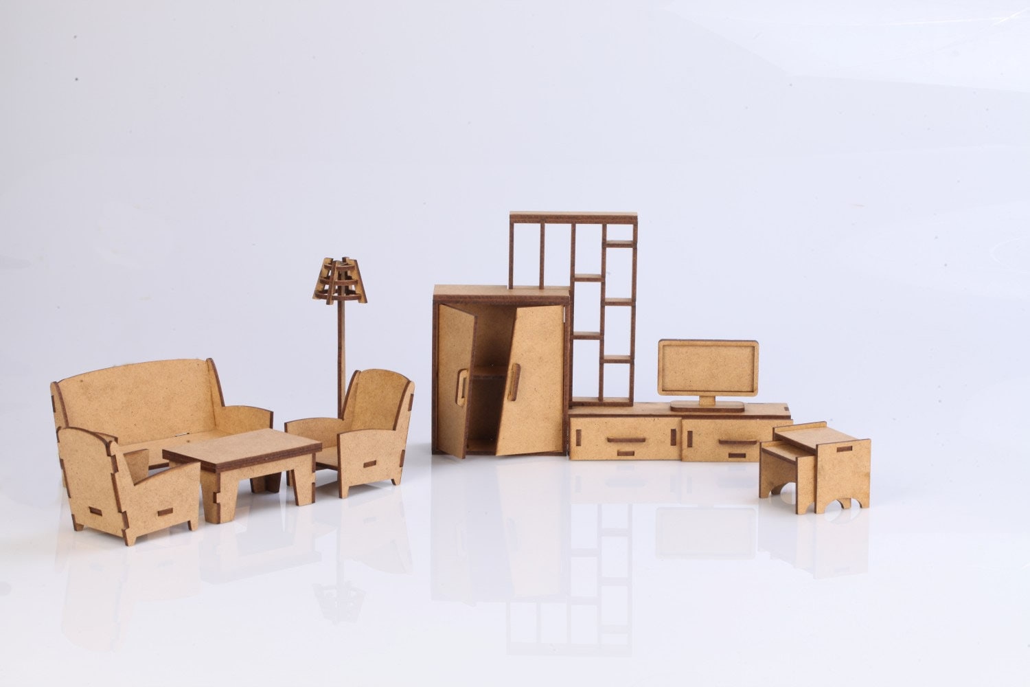 Wooden Toys Wooden Miniature Furniture Miniature Furniture - Etsy