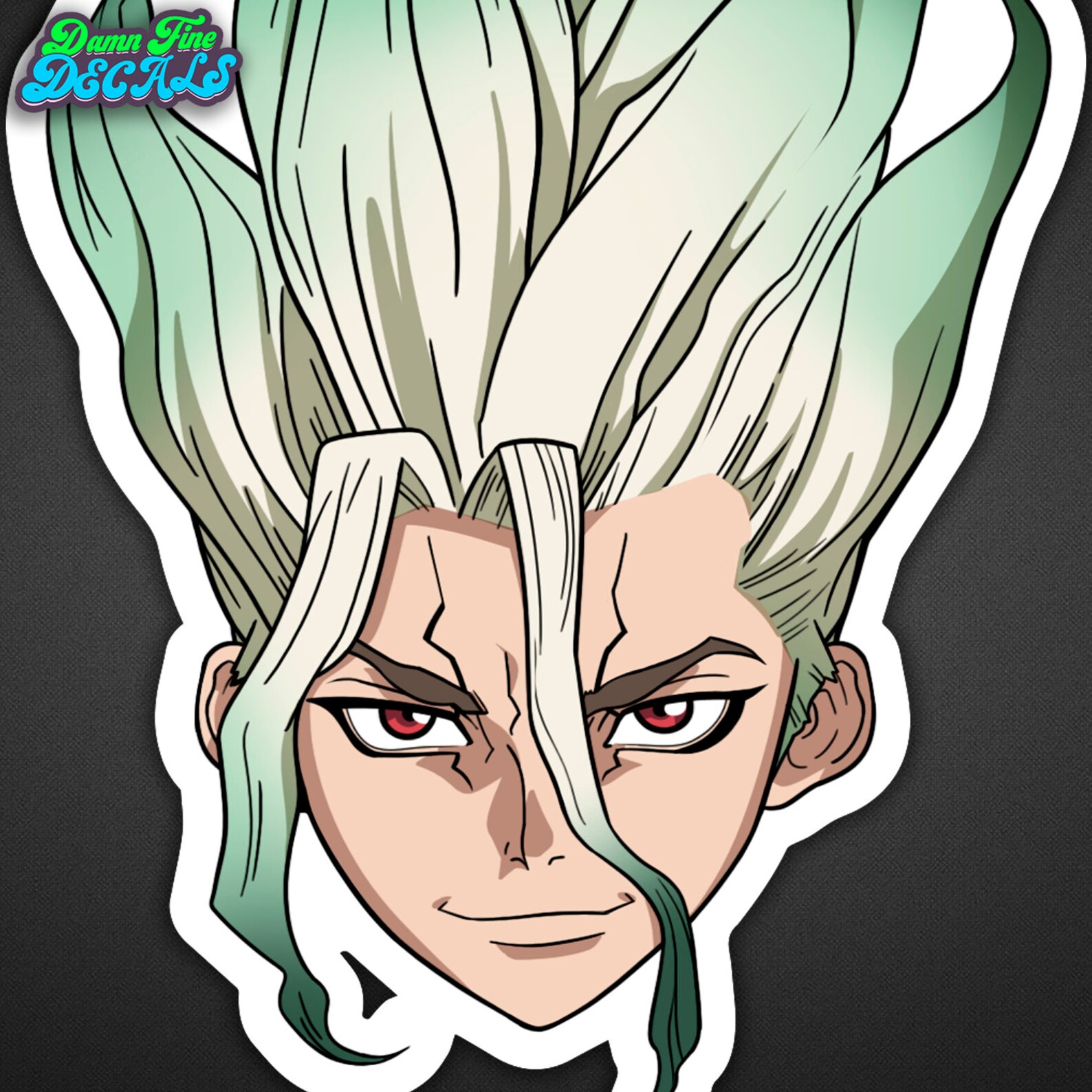 Senku Ishigami Sticker | Etsy