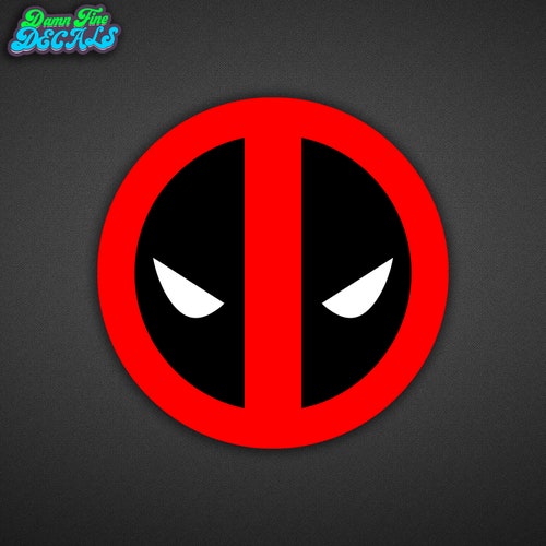 Deadpool Metal Emblem Badge Sticker Decal 5 Pack - Etsy