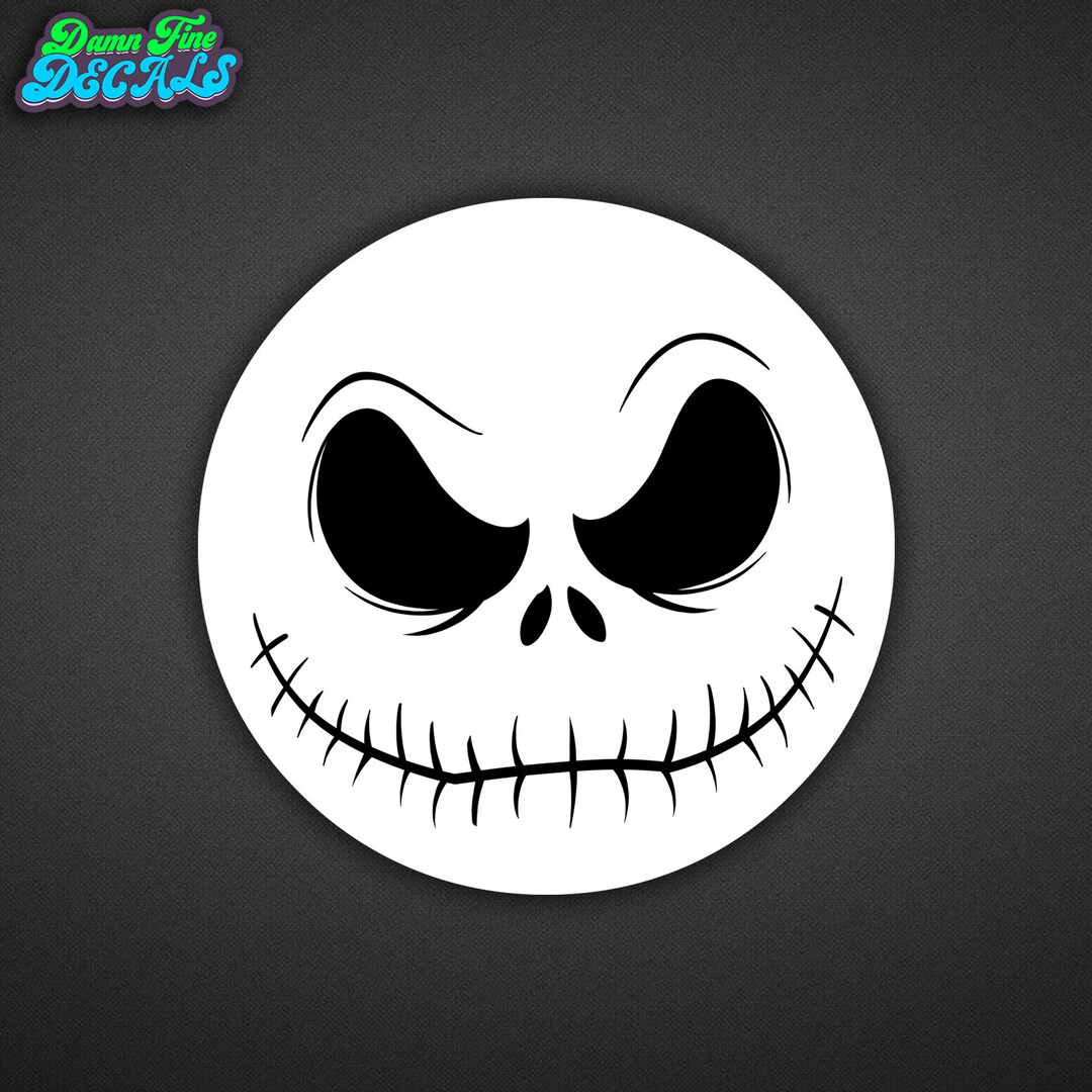 Jack Skellington Sticker - Etsy