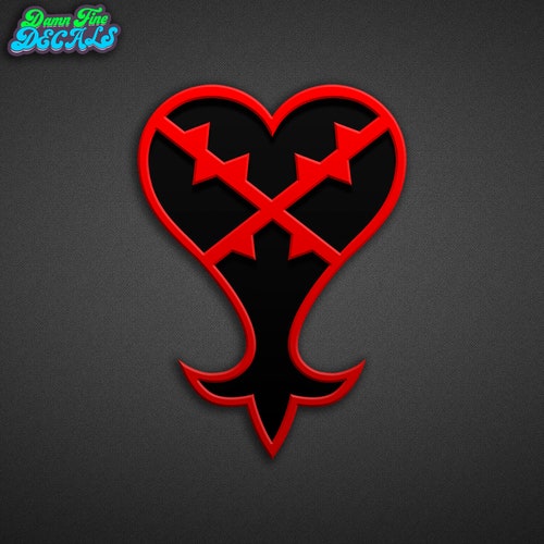 Kingdom Hearts 1 or 2 Color Logo Vinyl Sticker Inspired by - Etsy