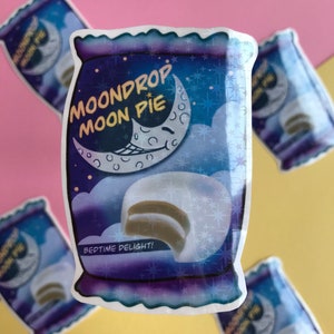 FNAF Moondrop Moon Pie Sticker - Etsy