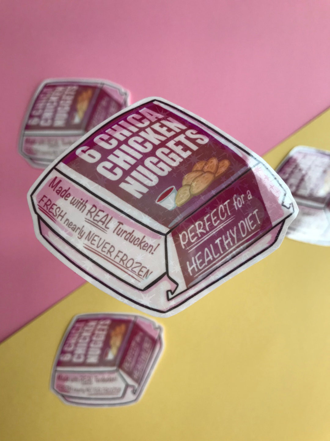 FNAF Chica Chicken Sticker - Etsy