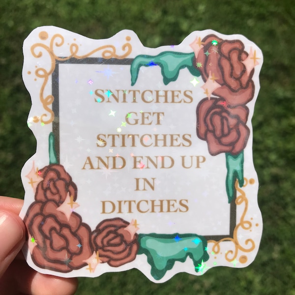 Snitches Get - Etsy