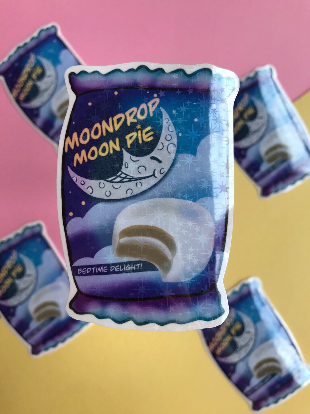 FNAF Moondrop Moon Pie Sticker - Etsy