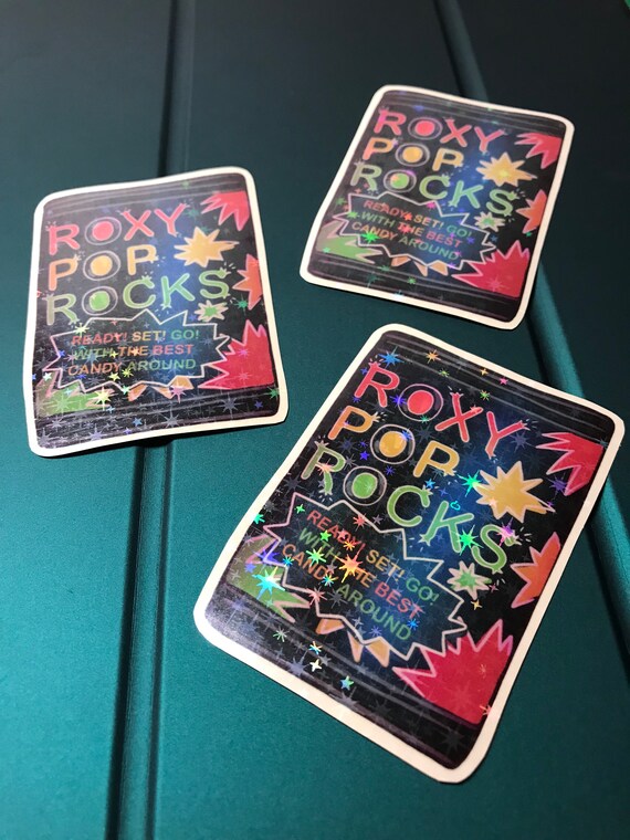 FNAF Roxy Pop Rocks Sticker | Etsy