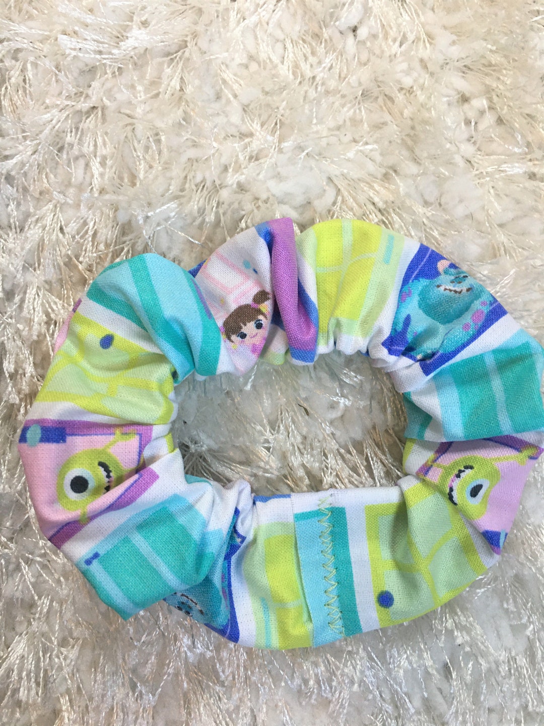 Monsters, Inc. Scrunchie Sulley Mike Wazowski Boo Scrunchie Monsters ...