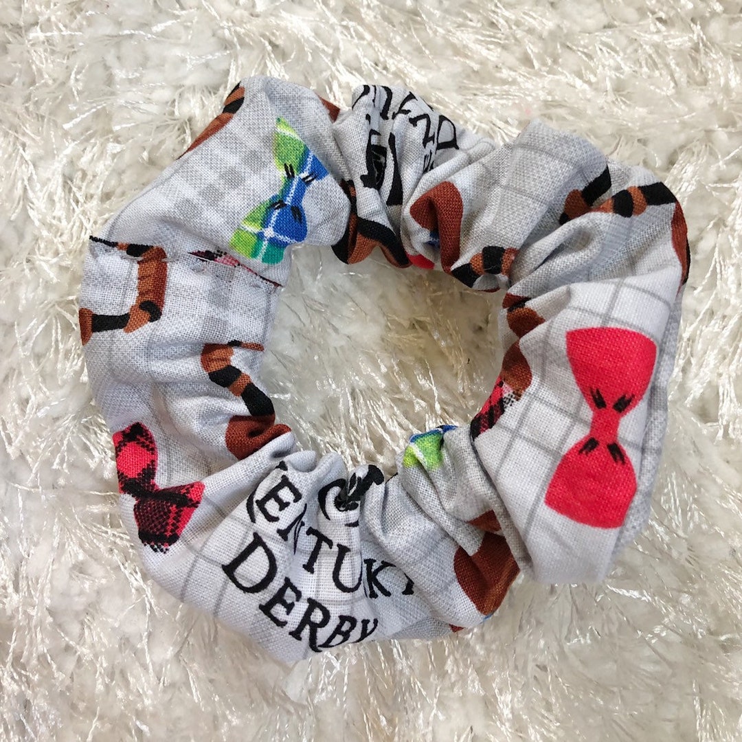 Kentucky Derby Horse Helmet Scrunchie Horse Scrunchie - Etsy