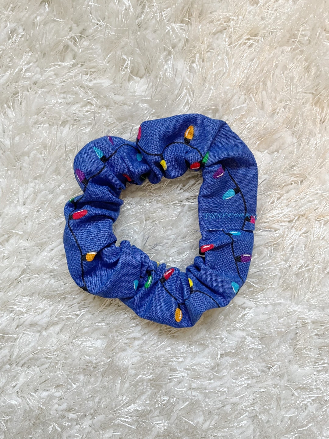 Stranger Things Christmas Lights Scrunchie Eleven Stranger - Etsy