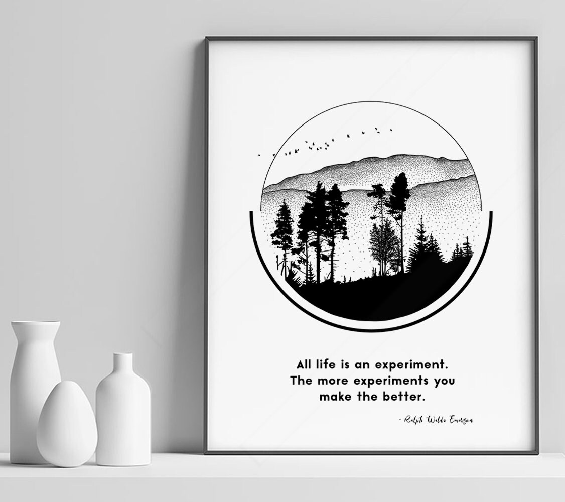 All Life is an Experiment. the More Experiments You Make the Better ...