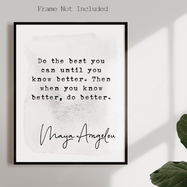 Maya Angelou - Etsy