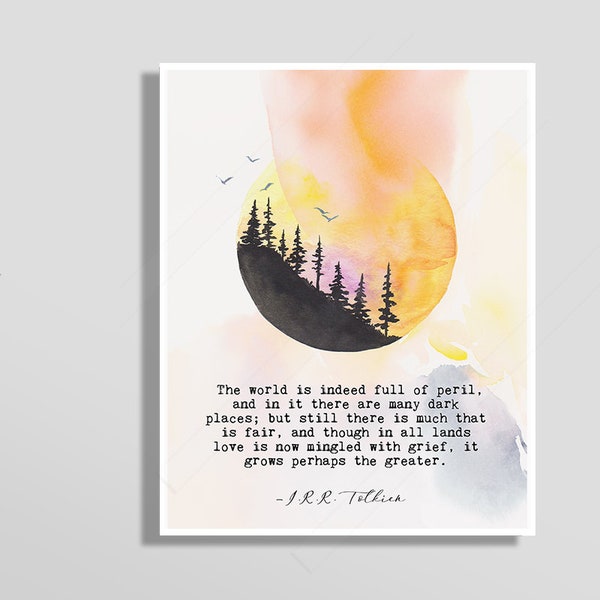 Jrr Tolkien Quote - Etsy