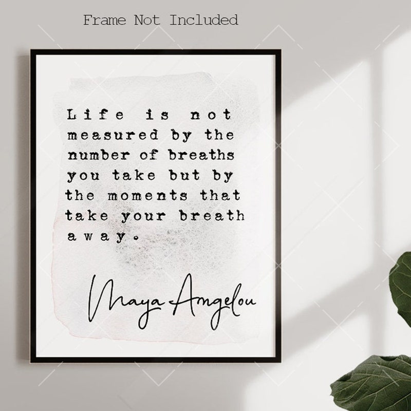 Life is Not Measured - Etsy