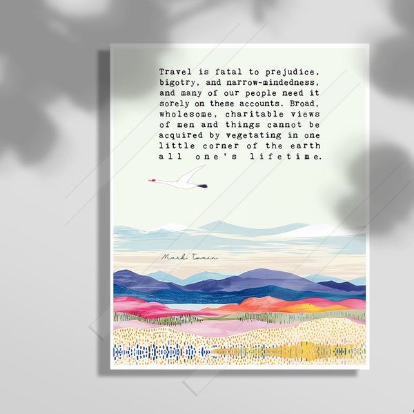 Mark Twain Quote - Etsy