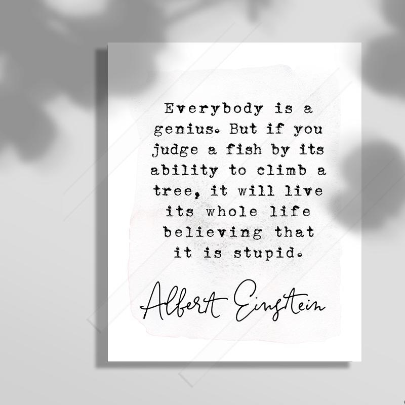 Einstein Quote - Etsy