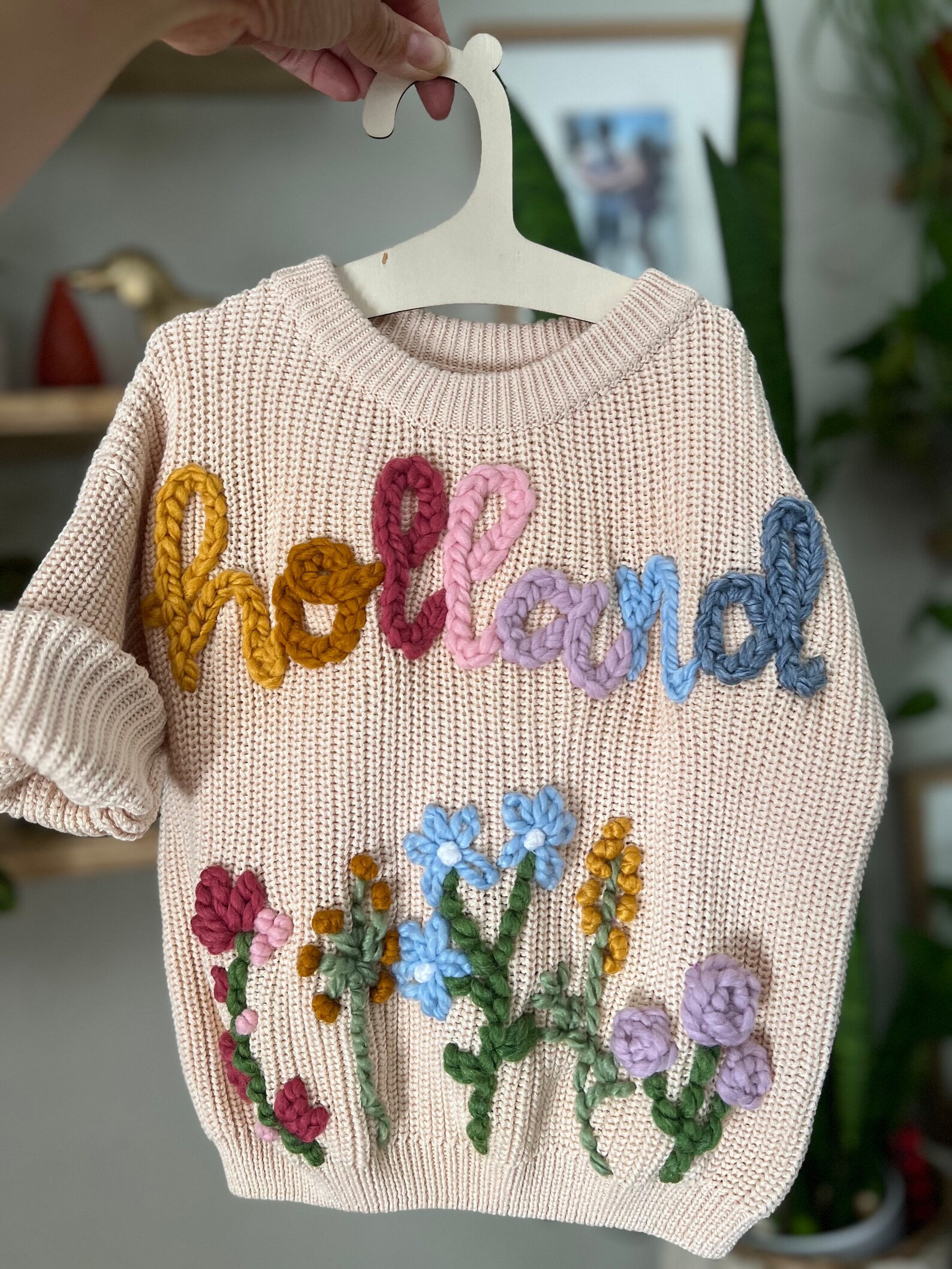 Personalized Hand Embroidered Baby and Toddler Sweaters, Keepsake, Baby ...