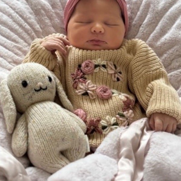 Flower Sweater - Etsy