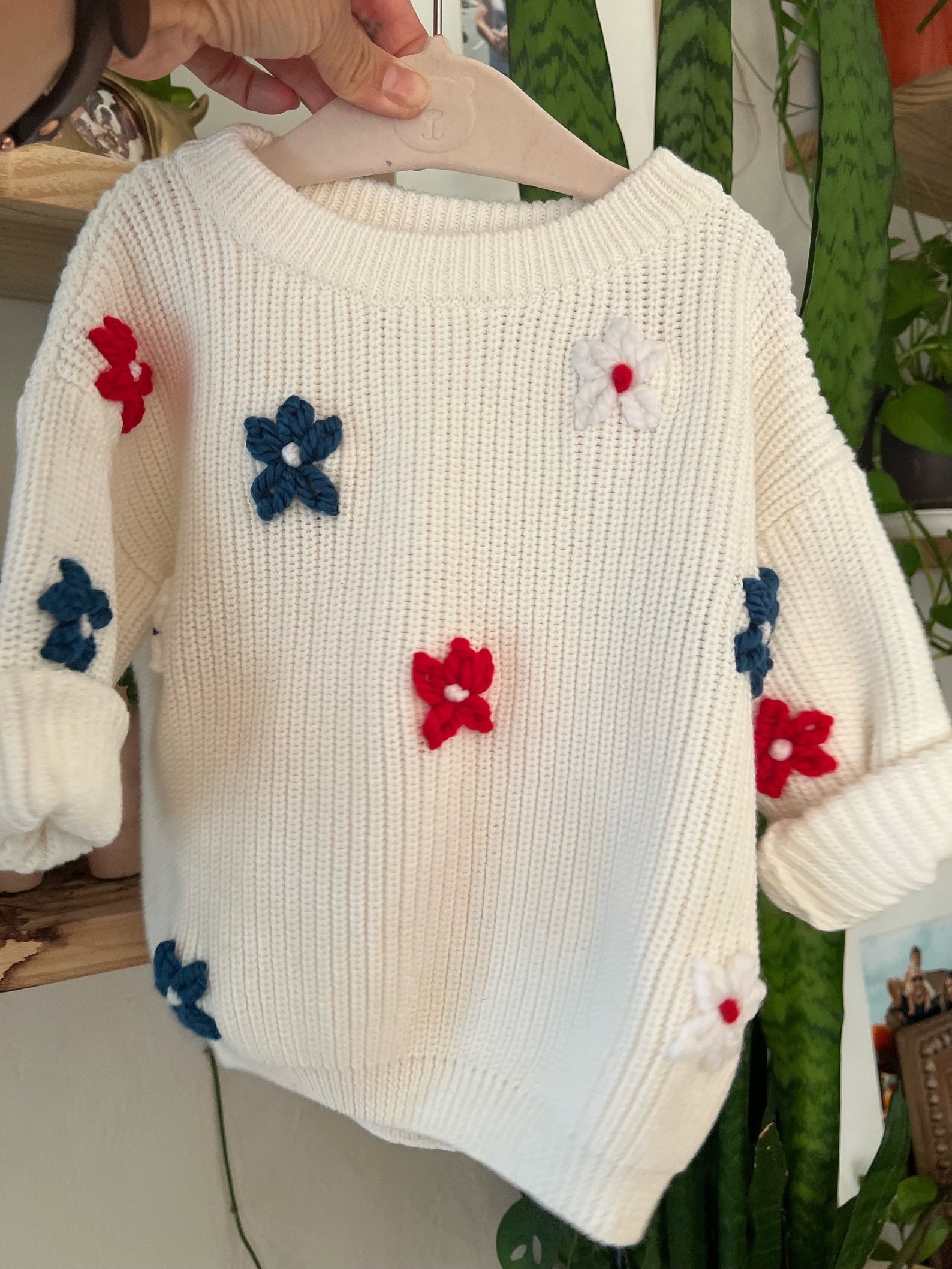Hand Embroidered Baby Sweater | Personalized | Toddler Themed Sweater ...