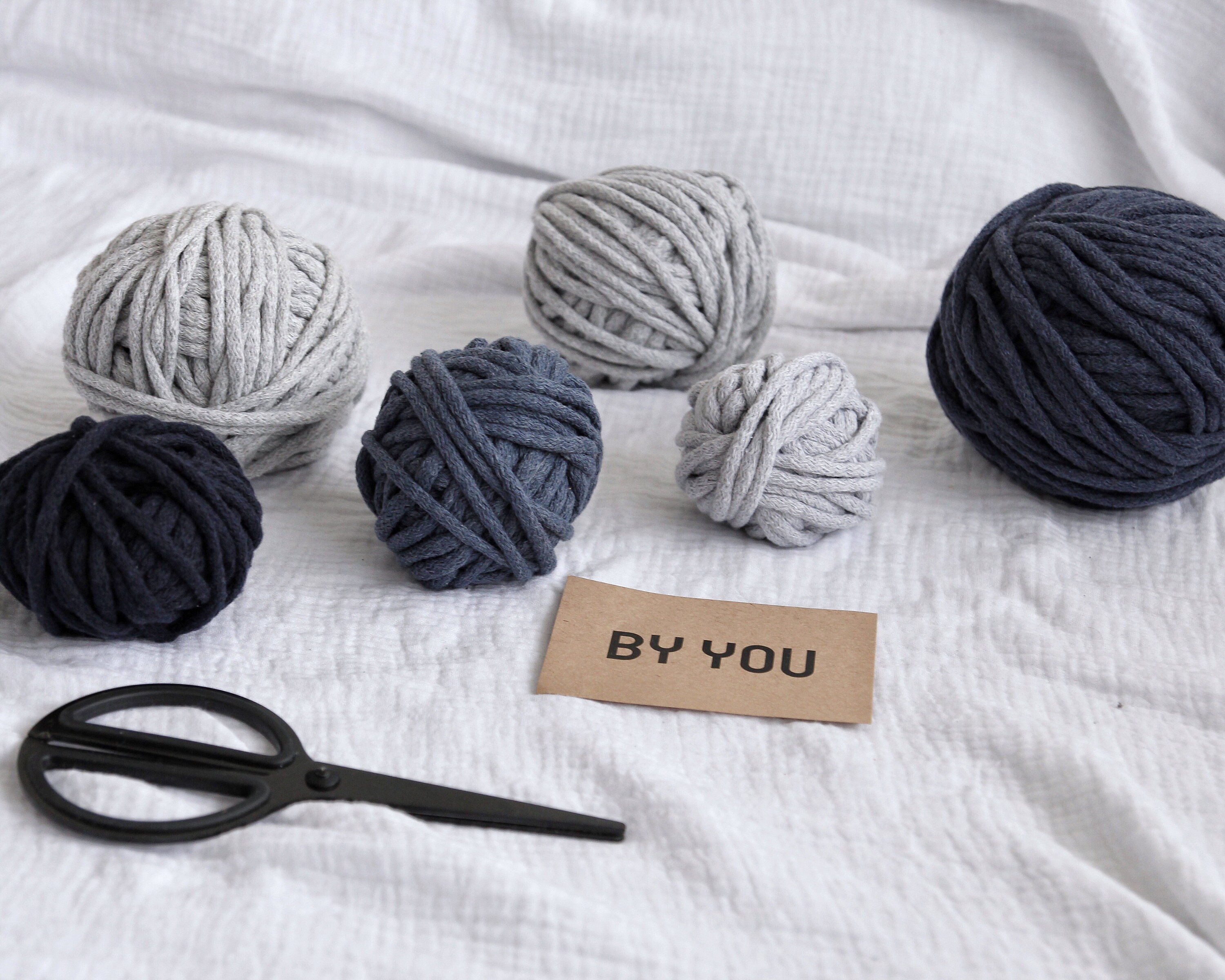 5mm Cotton Cord Cotton Yarn Bundle 5mm Cotton Rope BY YOU | Etsy