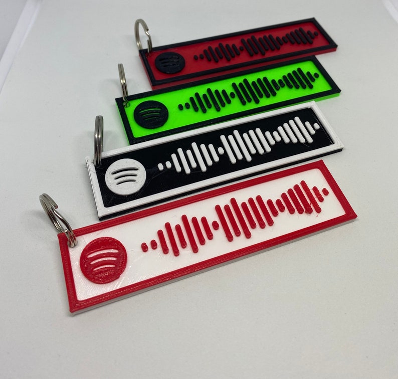 Spotify Tag Code Keyring | Etsy