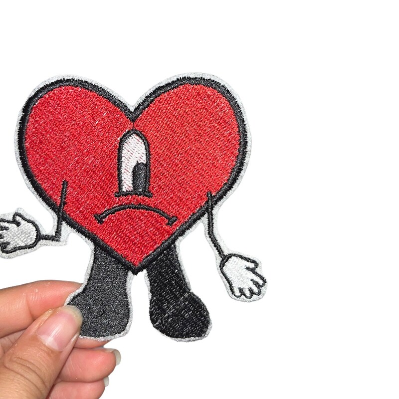 Bad Bunny Heart - Etsy