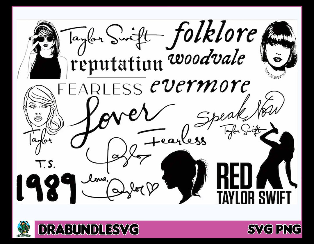 Tswift Bundle PNG SVG, Swiftie Svg, Swiftie Shirt Design, Karma ...