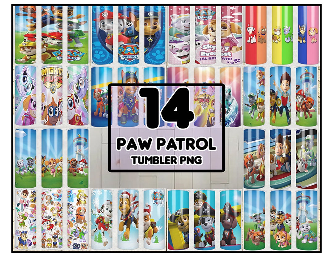 14 Paw Ty Tumbler Wrap Bundle, Instant Download 20oz Tumbler PNG Wraps ...