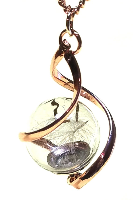 Premium Handmade Twisted Fancy Glass Orb Dandelion Seeds Gold - Etsy