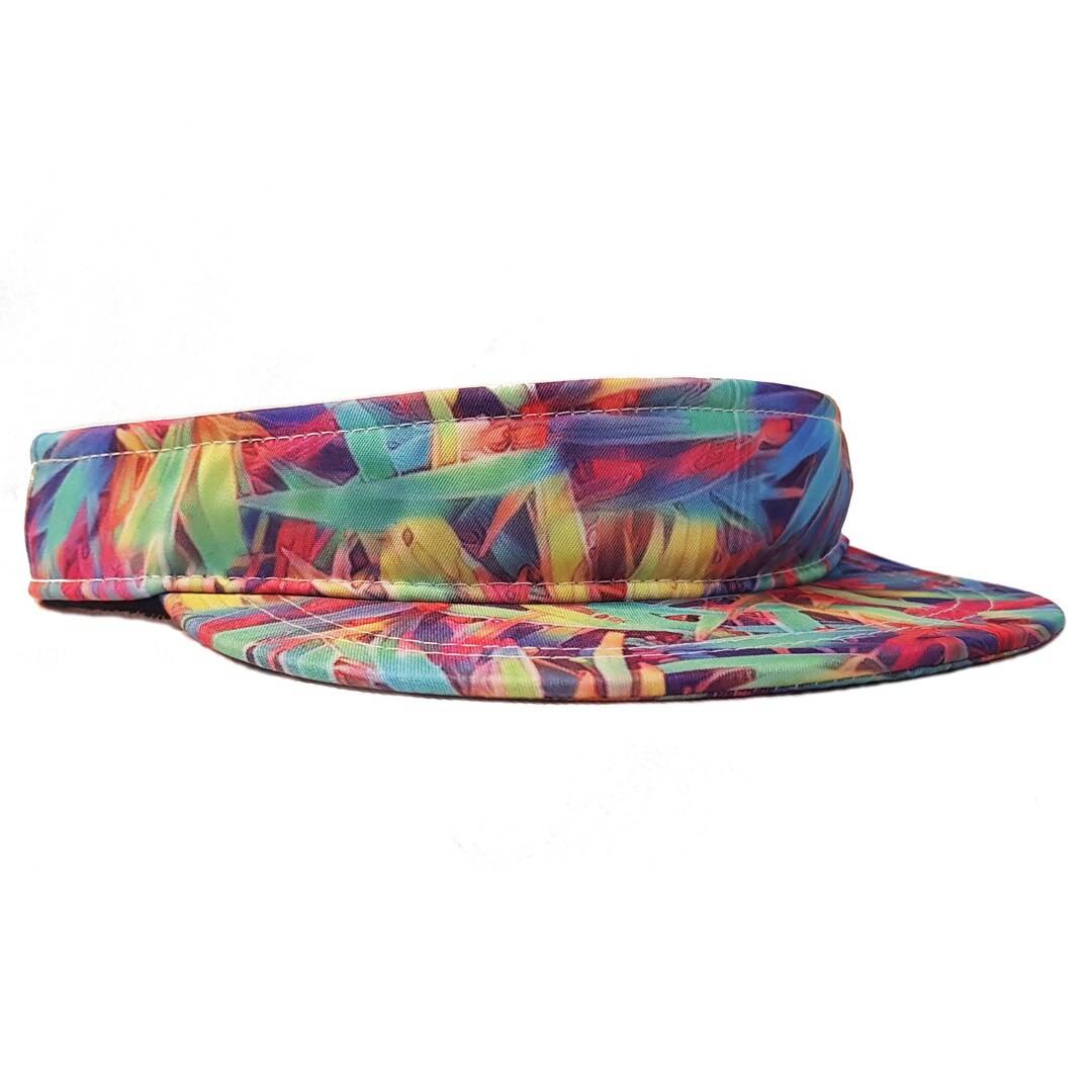 Vaporwave Neon Visor - Etsy